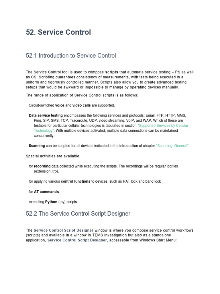 Scripting - Service Control | PDF | File Transfer Protocol | Control Flow