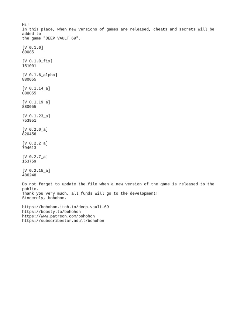 Cheat | PDF