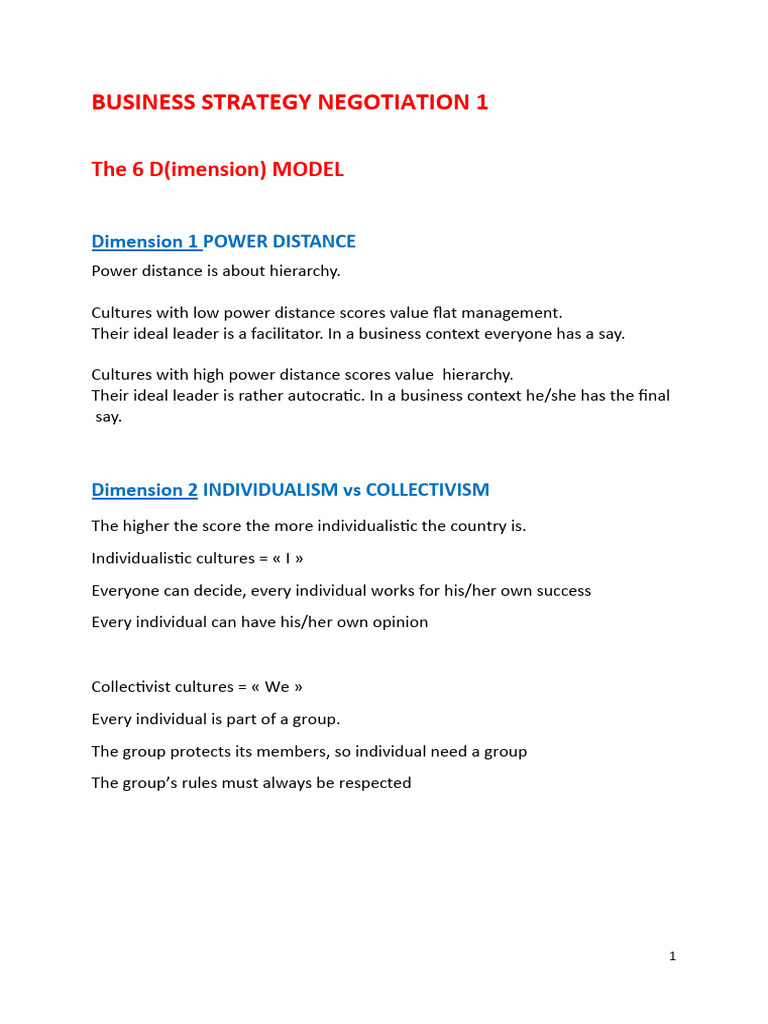 6 D Model Students Recap | PDF