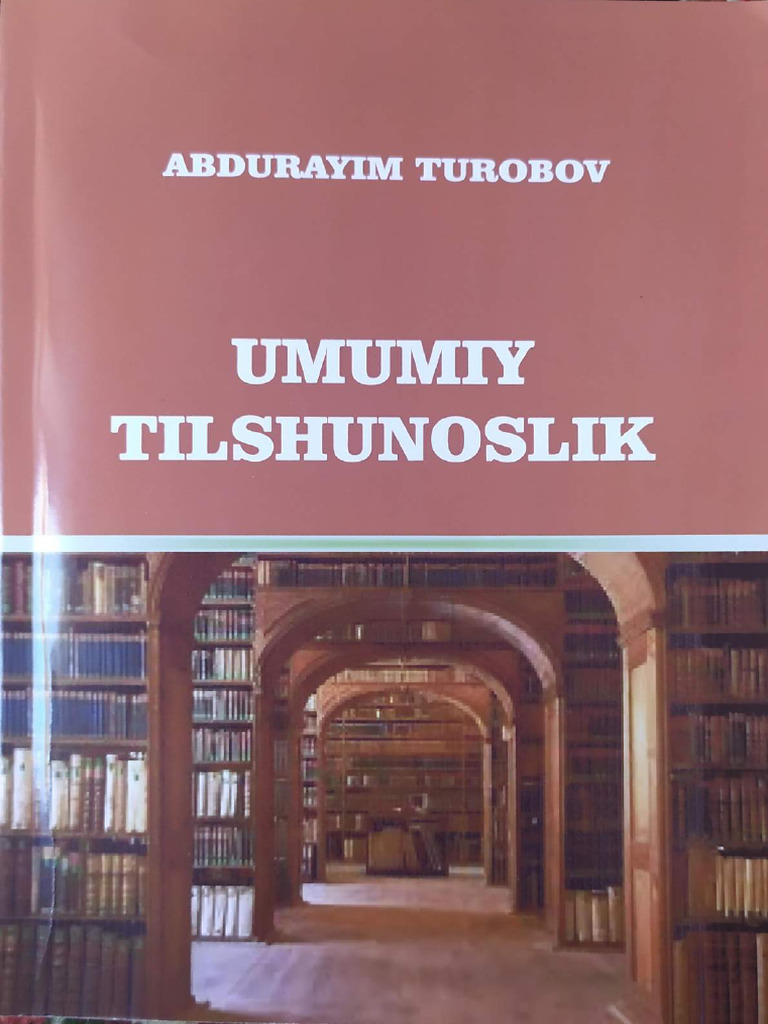 Umumiy Tilshunoslik | PDF