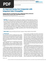 Strong Arm Latch | PDF | Electronics | Electronic Circuits