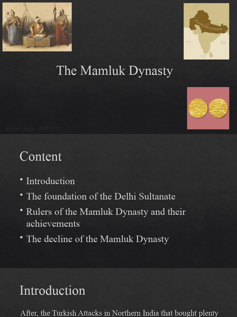 The Mamluk Dynasty | PDF | Asia