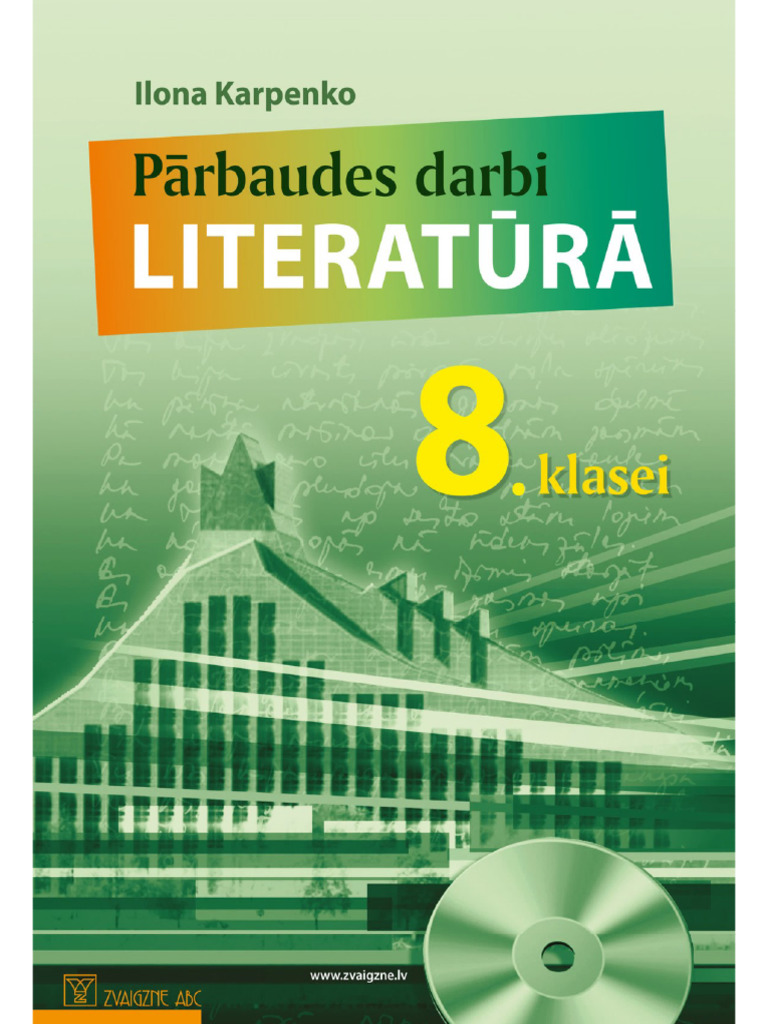 Dokumen - Pub Literatra 8 Klasei Prbaudes Darbi Literatr 8 Klasei Prbaudes Darbi 9789934055638 | PDF