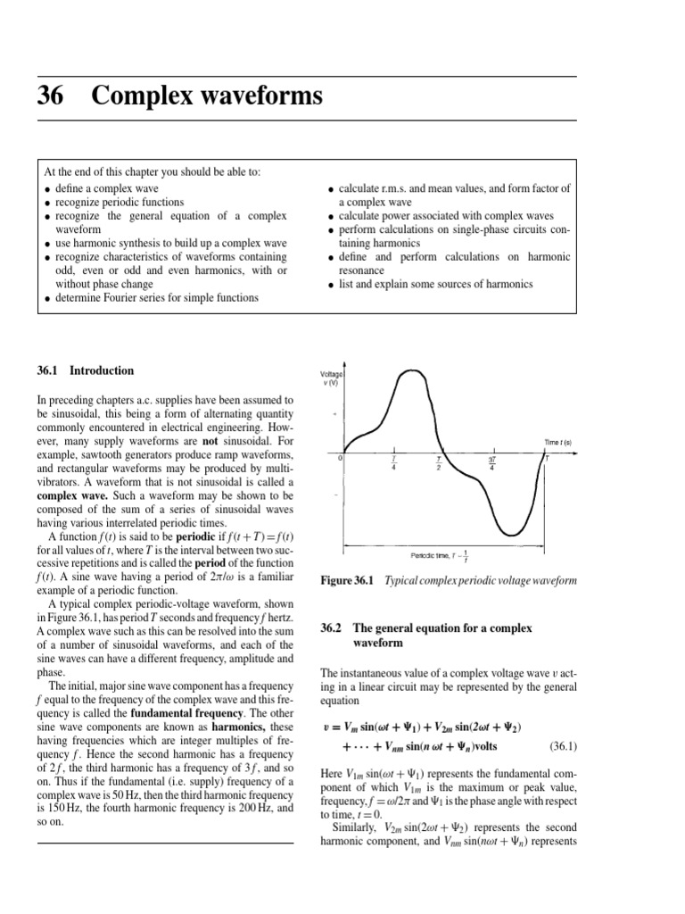 Complex Waveforms PDF | PDF