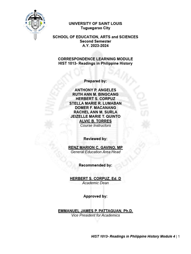 HIST 1013 Module 4 Midterm | PDF