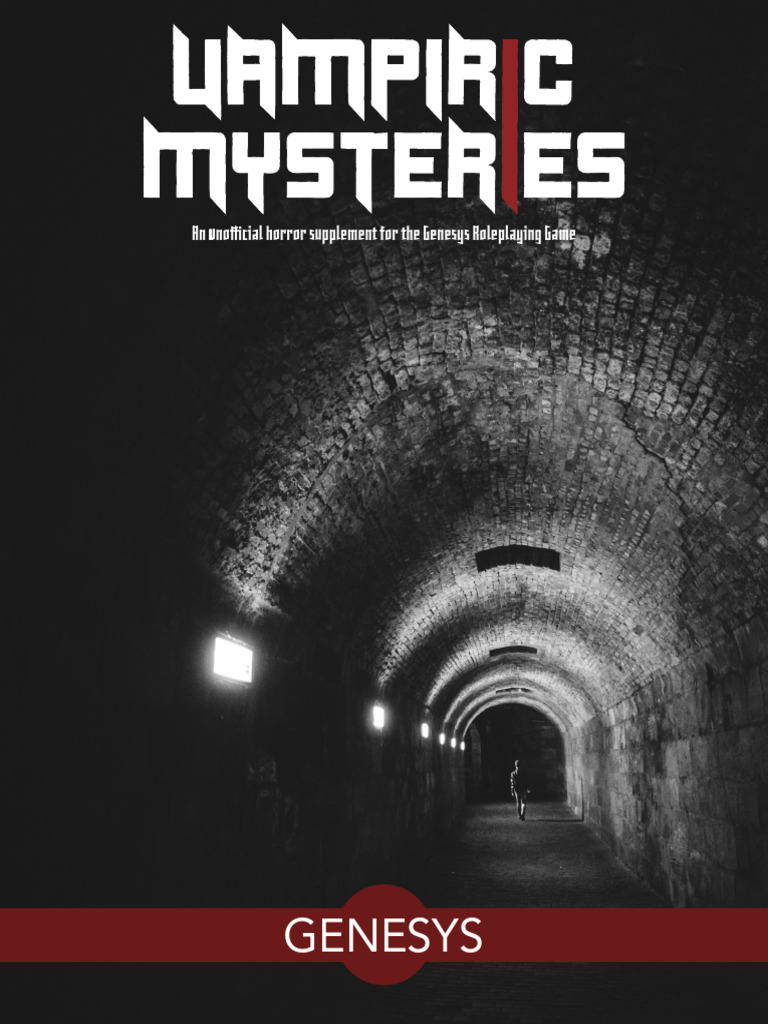 Vampiric Mysteries for Genesys RPG | PDF | Vampires