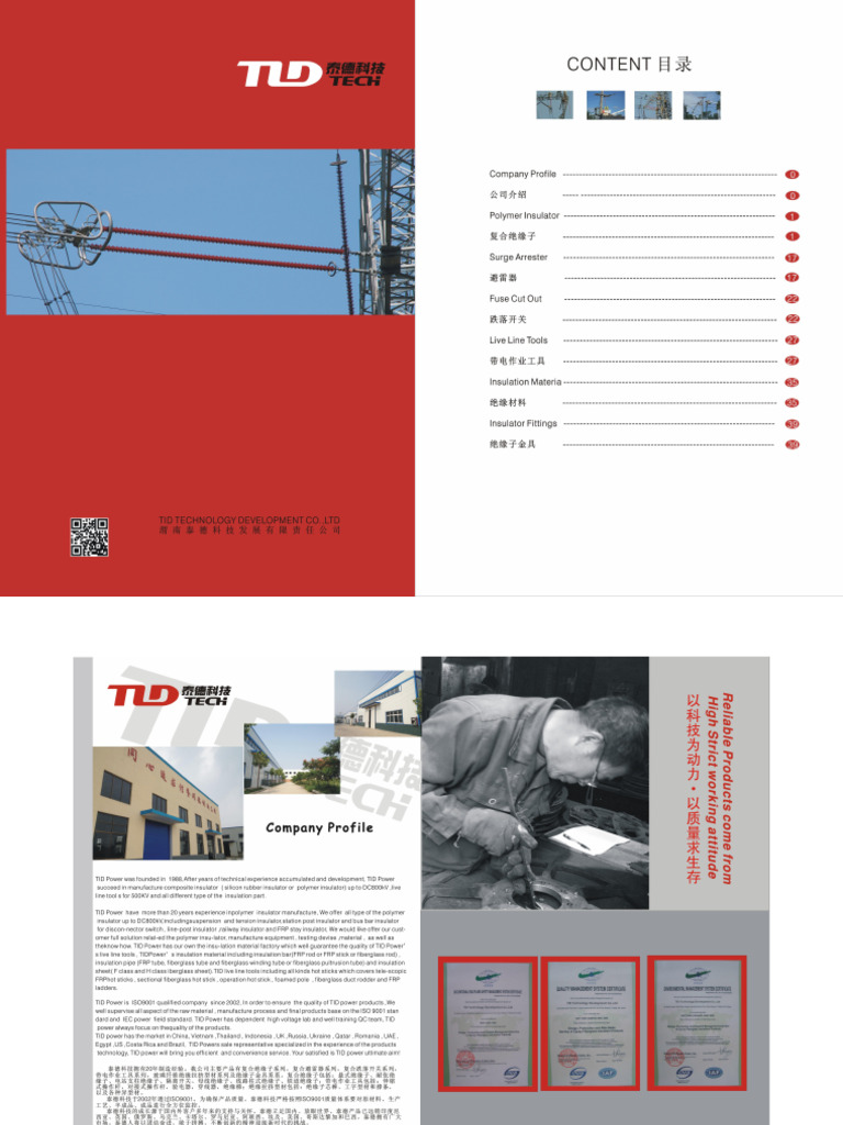 Powerline Insulator TID | PDF