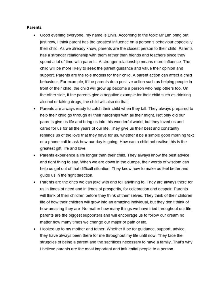 Parents-Group Discussion | PDF