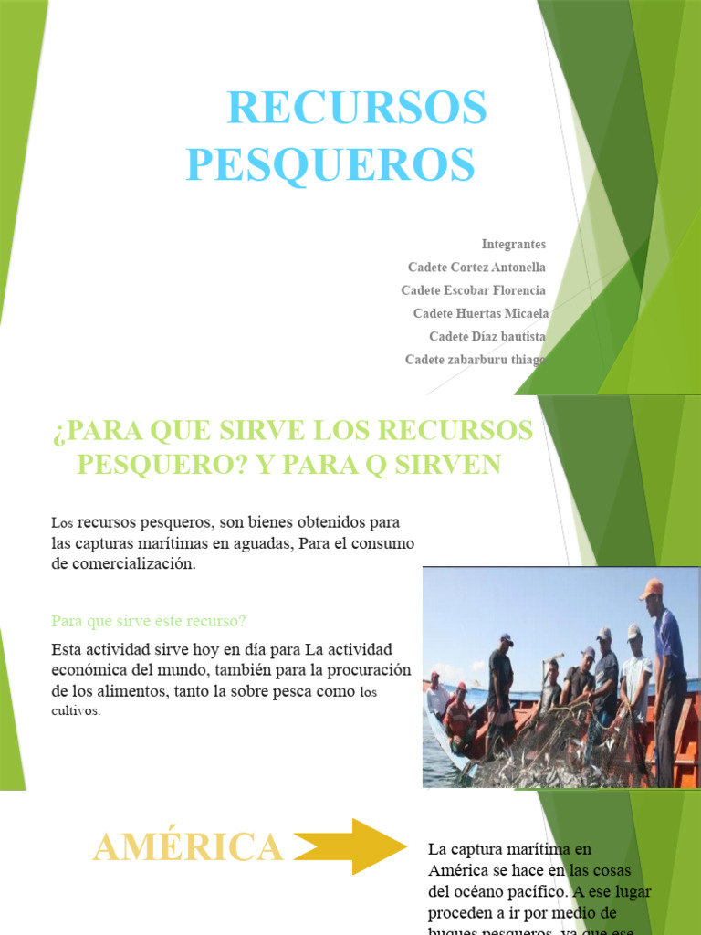 recursos pesqueros | PDF