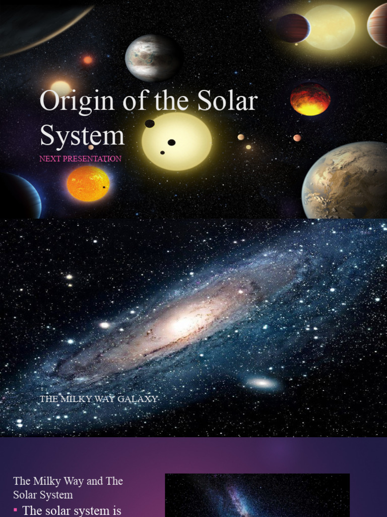 Origin of the Solar System Overview | PDF | Solar System | Planets