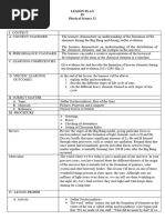 Physical Science Melcs | PDF | Light | General Relativity