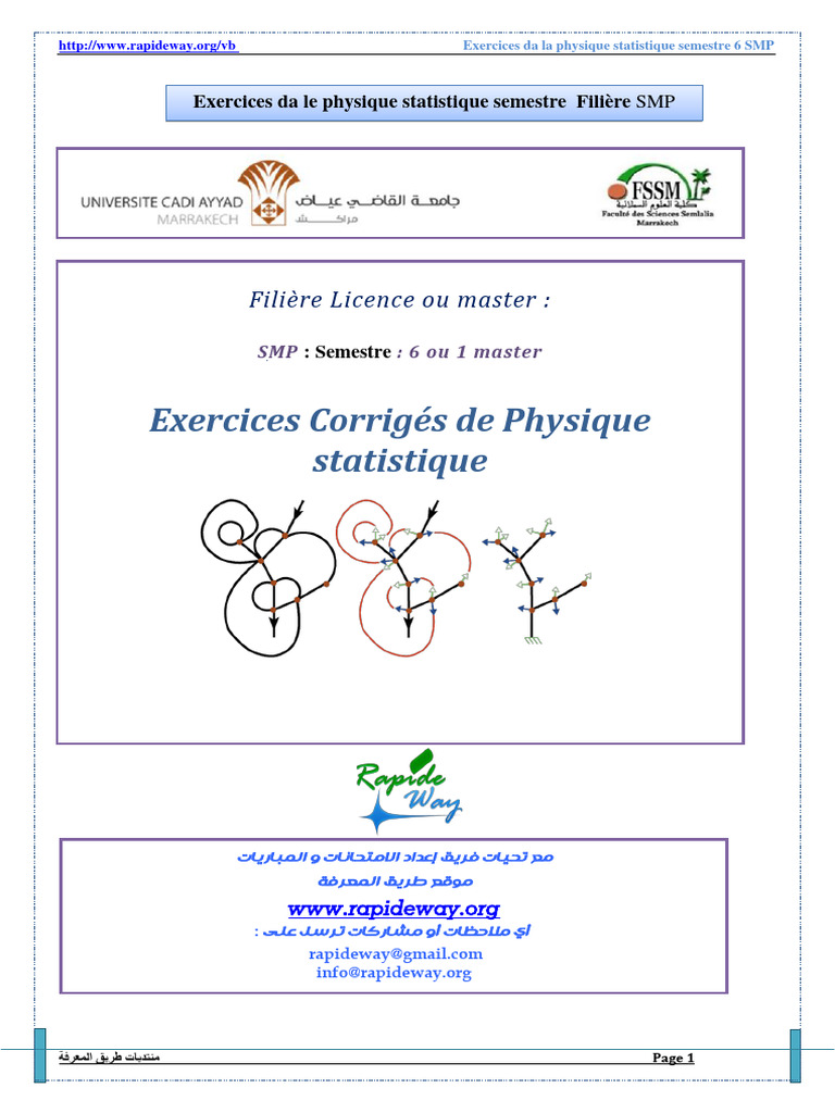 Exercices Du Physique Statistique | PDF
