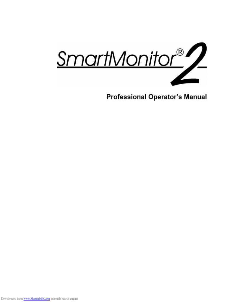 Smartmonitor 2 | PDF