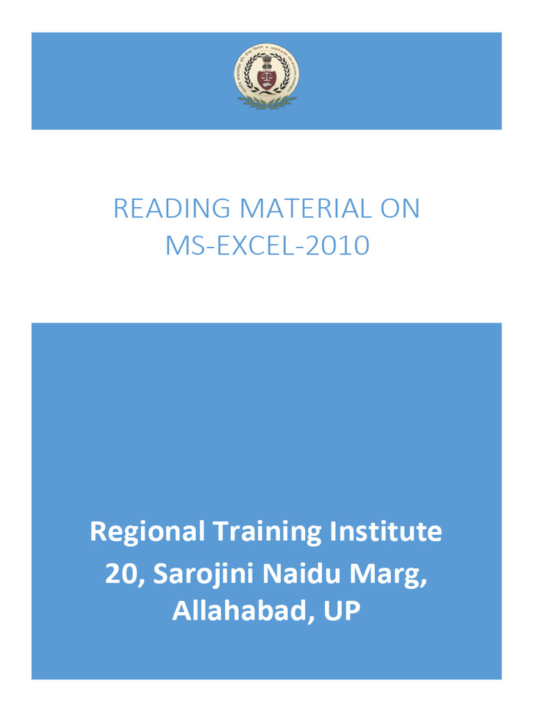 CourseMaterial 05ef48a7d58b9f5 87203440 | PDF | Microsoft Excel | Window (Computing)