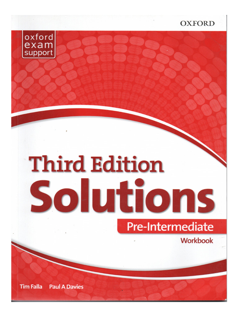 Oxford Solutions (Pre-Intermediate) - Wordlists | PDF