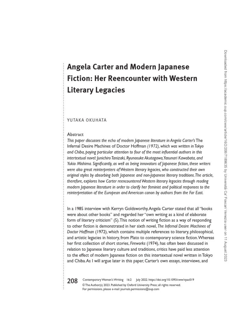 Modern Japanese Fiction | PDF | Japanese Literature | The Tale Of Genji