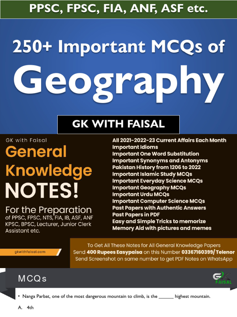 New Notes of Geography | PDF | Natural Satellite | Earth Sciences