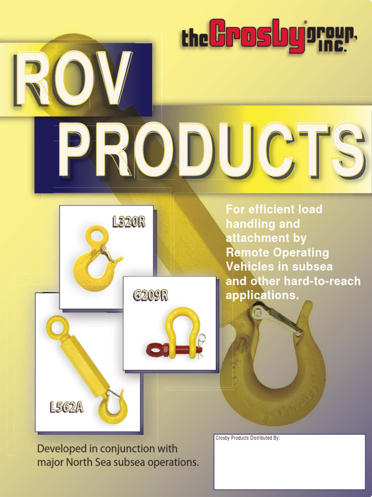 ROV Products | PDF
