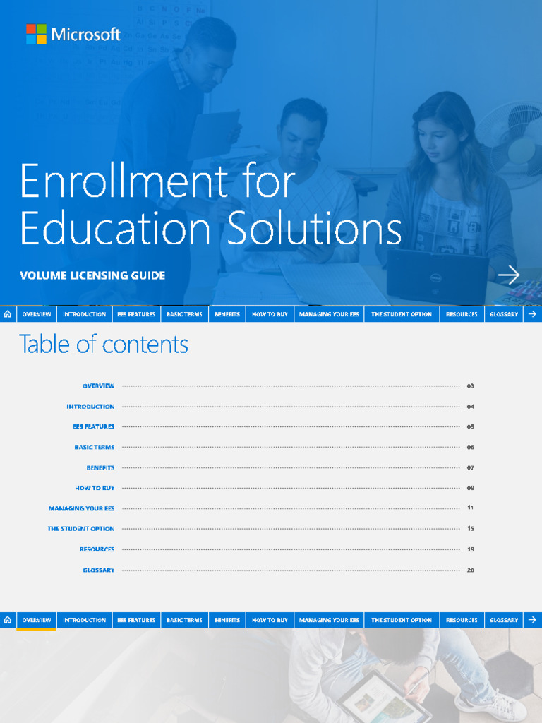 Enrollment For Education Solutions Licensing Guide | PDF | Microsoft | Subscription Business Model