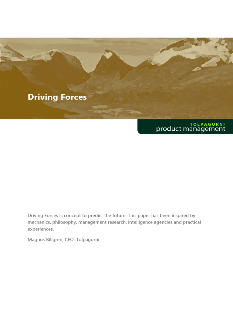 Driving Forces | PDF