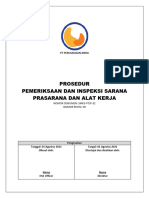 Contoh Program Inspeksi K3 | PDF | Teknologi & Rekayasa