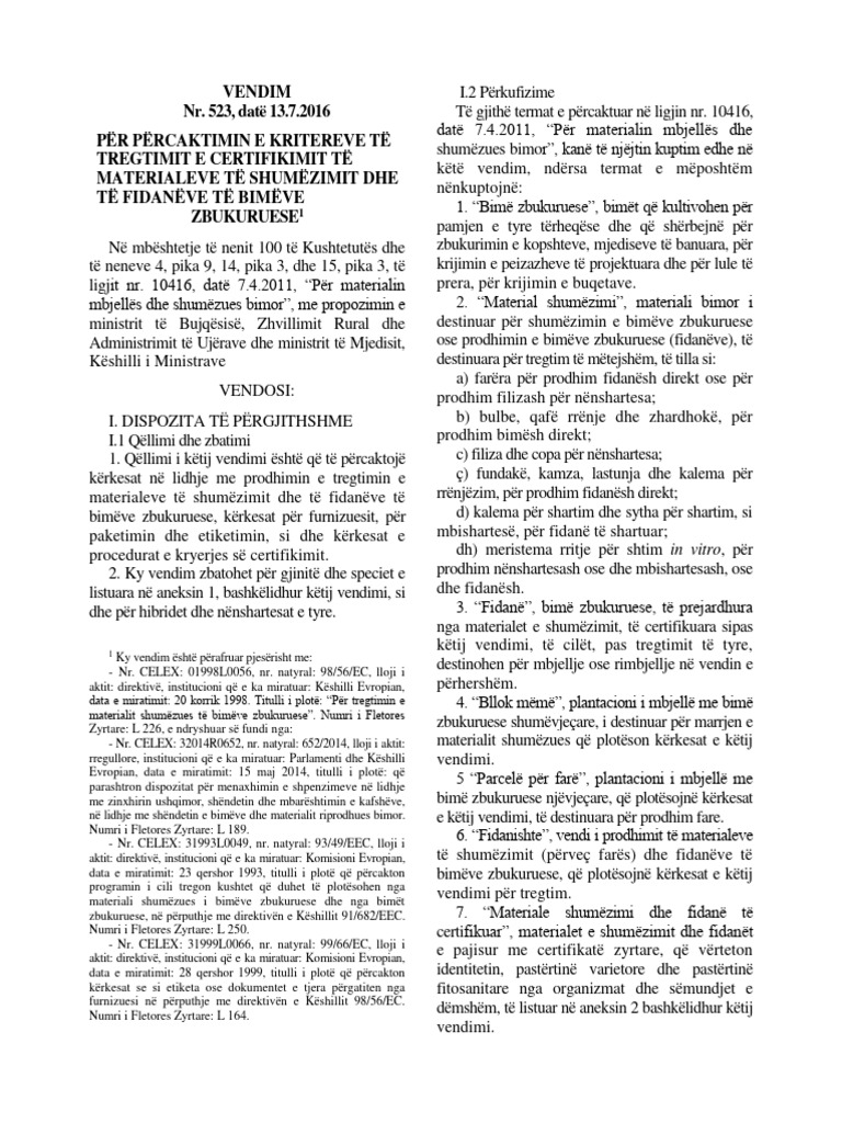 VKM Per Fidanet | PDF