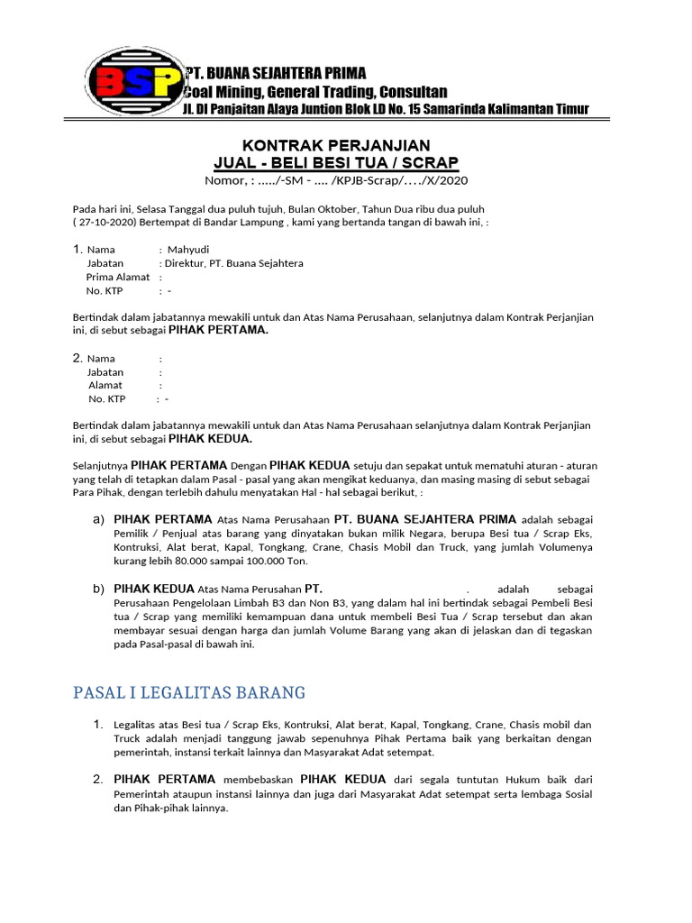 DOK DRAFT Baru | PDF