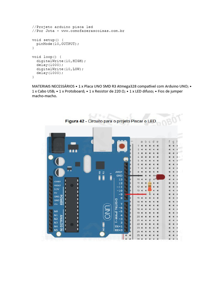 Projetos Arduino | PDF
