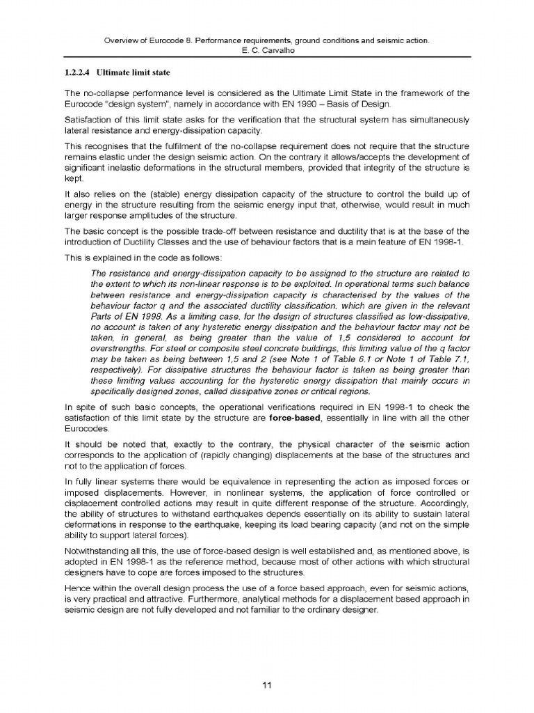 Eurocode 8 Seismic Design of Buildings W Page 025 | PDF
