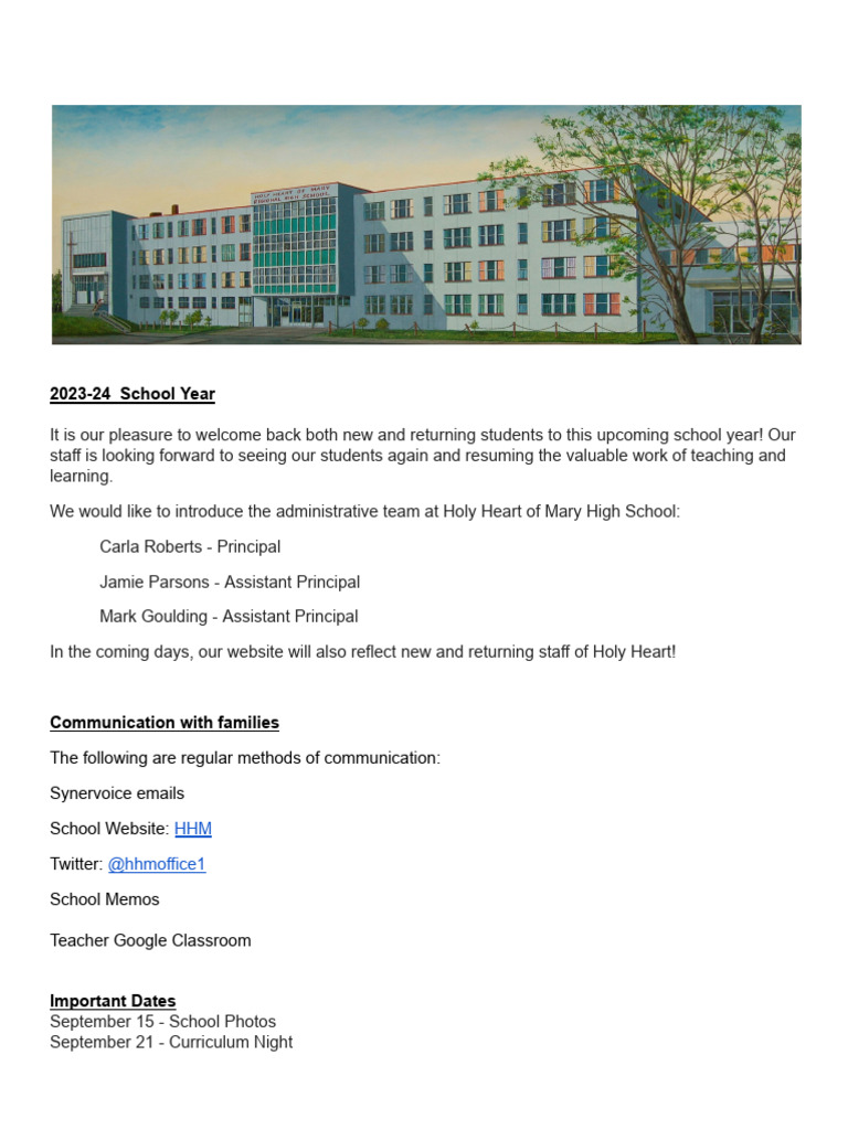 HHM Memo August 28, 2023 | PDF