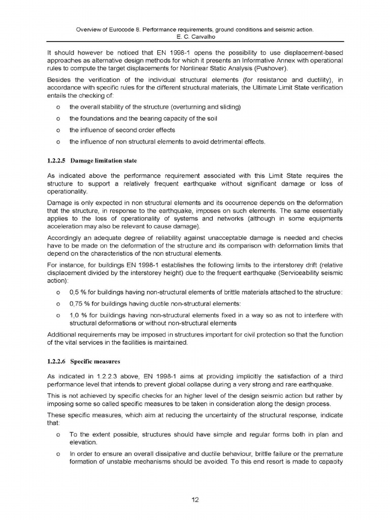 Eurocode 8 Seismic Design of Buildings W Page 026 | PDF