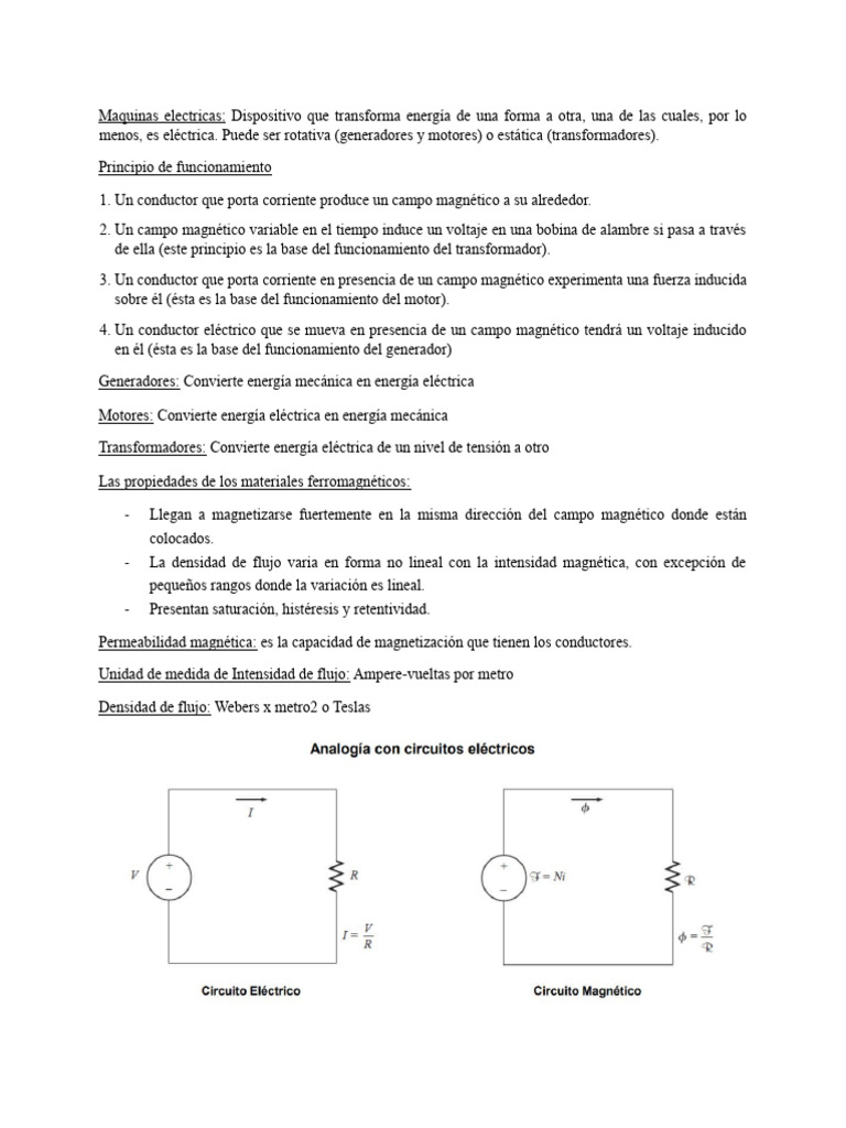 Teoria Final | PDF | Transformador | Inductor