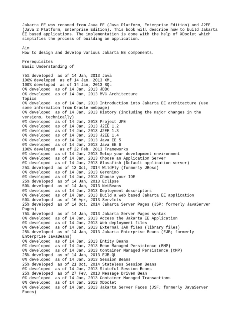 Jakarta | PDF | Business Software | Object Oriented Programming
