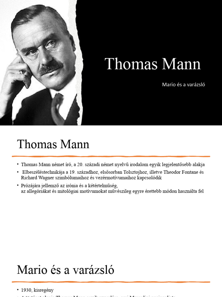 Thomas Mann | PDF