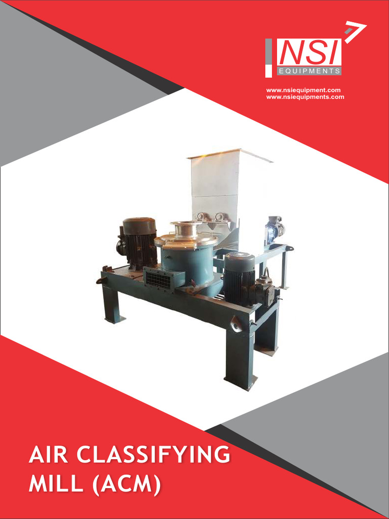 Air Classifying Mill | PDF | Mill (Grinding) | Grinding (Abrasive Cutting)