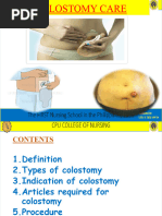 Colostomy Care | PDF | Clinical Medicine | Gastroenterology