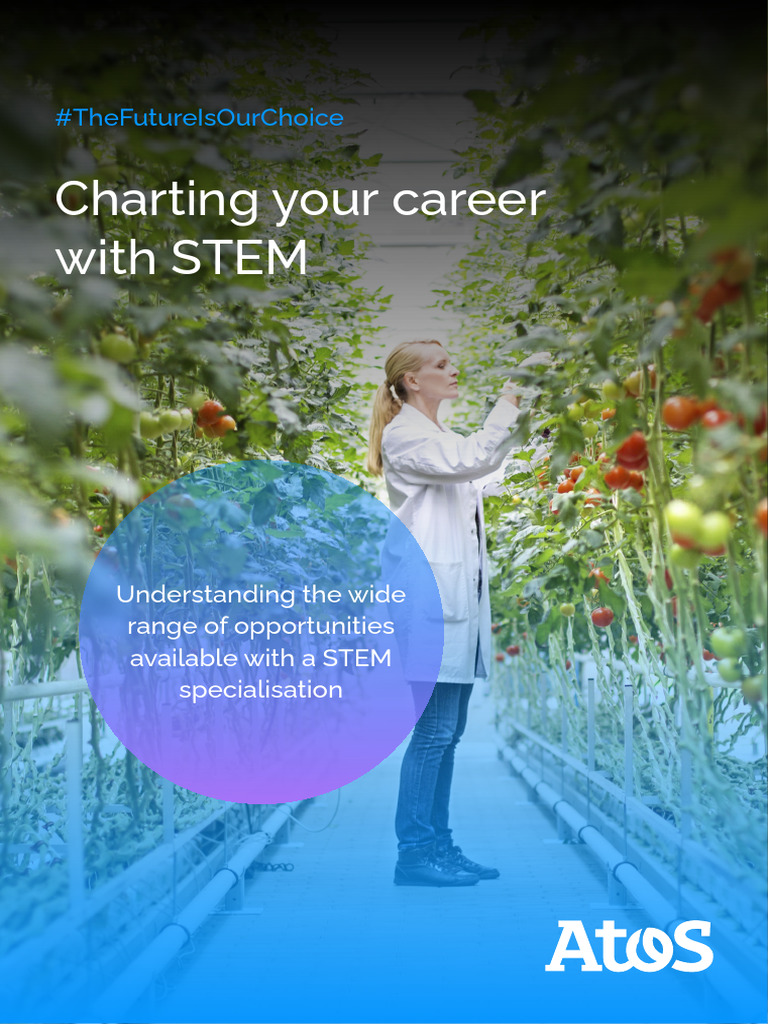 Charting Your Career With STEM Brochure | PDF | Science, Technology, Engineering, And ...