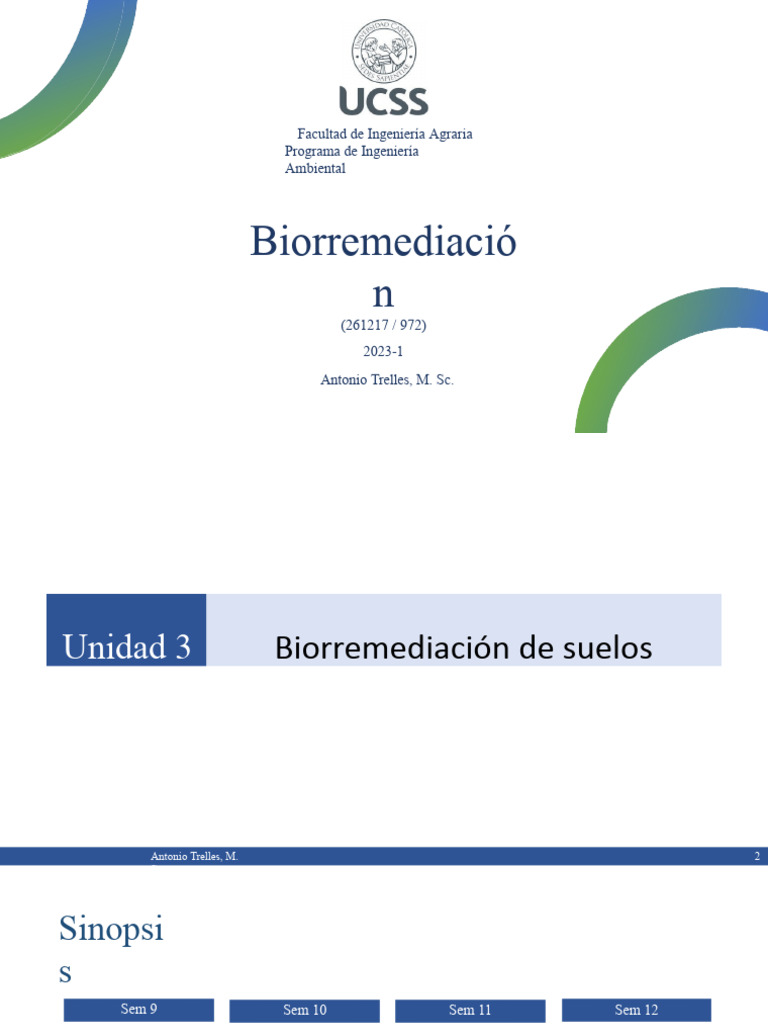 Un03-Sem 11-Biorrem-Ia-Fia-Ucss-23-1 | PDF