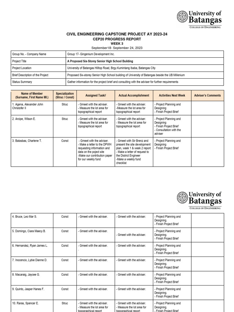CEP20 AY23 24 GRP17 - ProgRep3 | PDF | Science & Mathematics