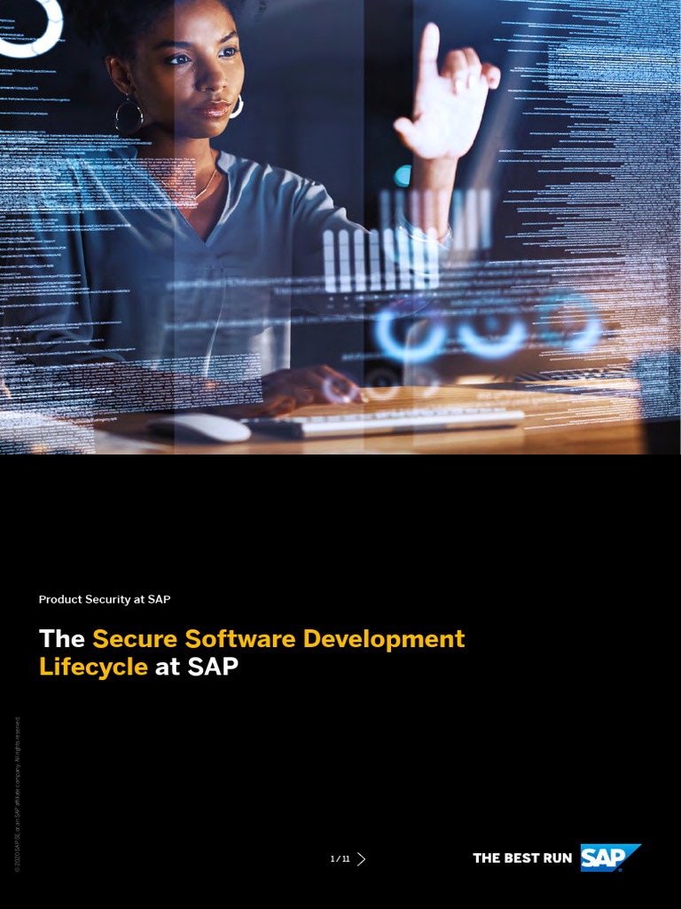 The Secure Software Development Lifecycle at SAP | PDF | Computer Security | Security