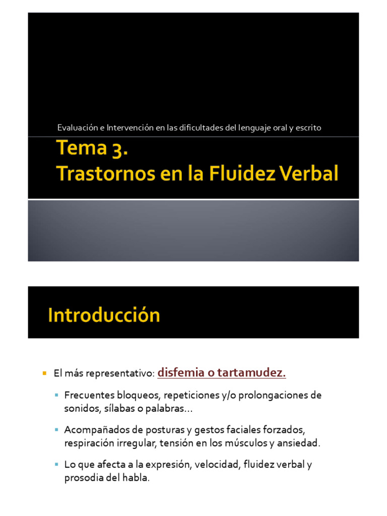 Tema 3 Fluidez | PDF