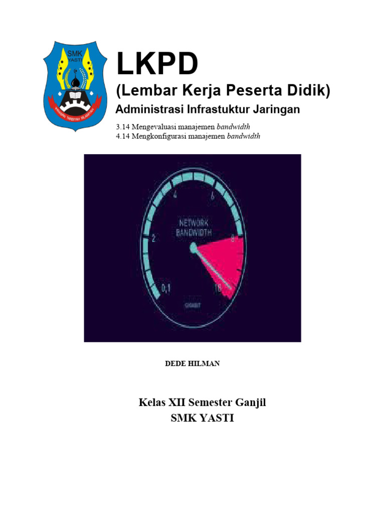 LKPD Manajemen Bandwidth | PDF