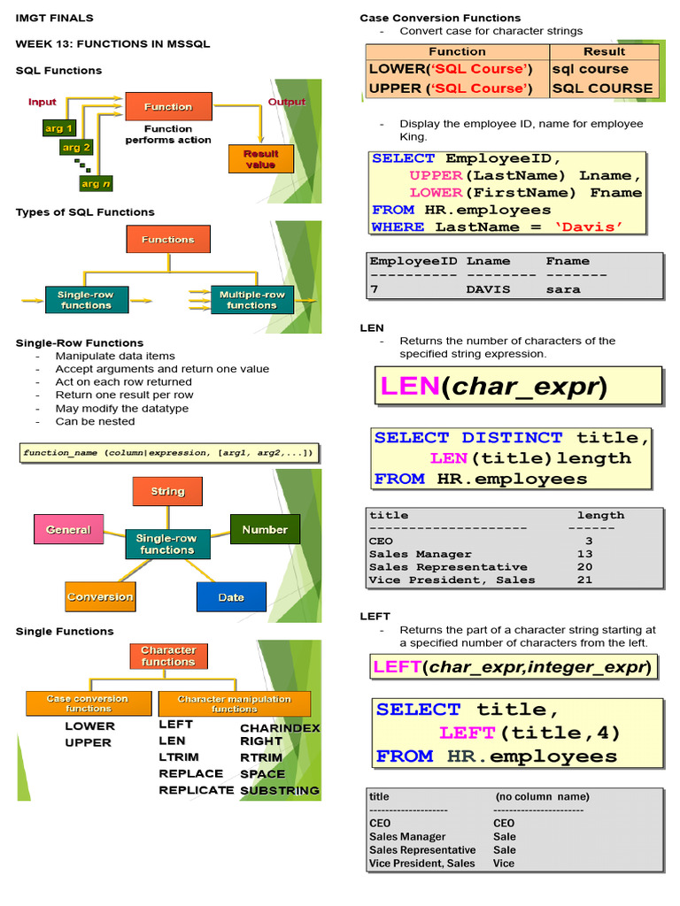 Imgt Finals | PDF | Table (Database) | String (Computer Science)