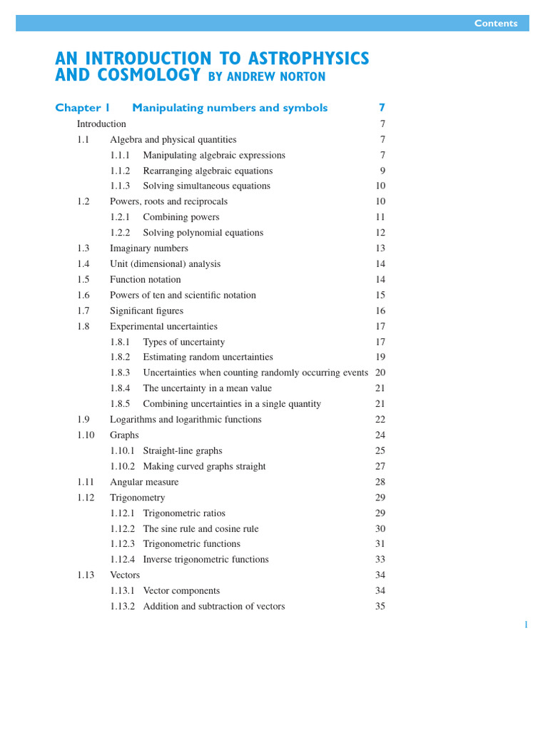 Understanding Astrophysics Basics | PDF | Significant Figures | Equations