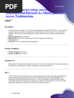 30-2003 Product Sheet - Eagle's Minimum Essential Medium (EMEM) | PDF ...