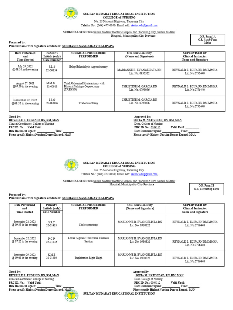 Norhanie Kalipapa CASE | PDF