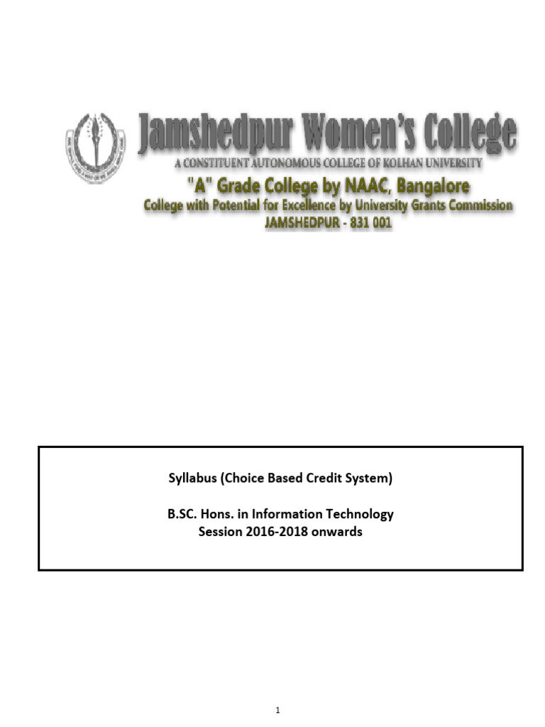 JWC B.sc-iT - Final Syllabus | Download Free PDF | Computer Network ... JWC B.sc-iT - Final Syllabus | Download Free PDF | Computer Network ...