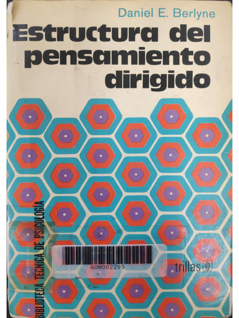 Daniel E. Berlyne - Estructura Del Pensamiento Dirigo | PDF
