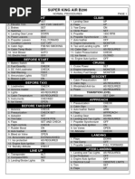 Checklist Pa-34 Seneca V Resumido Lado B | PDF | Throttle | Propulsion