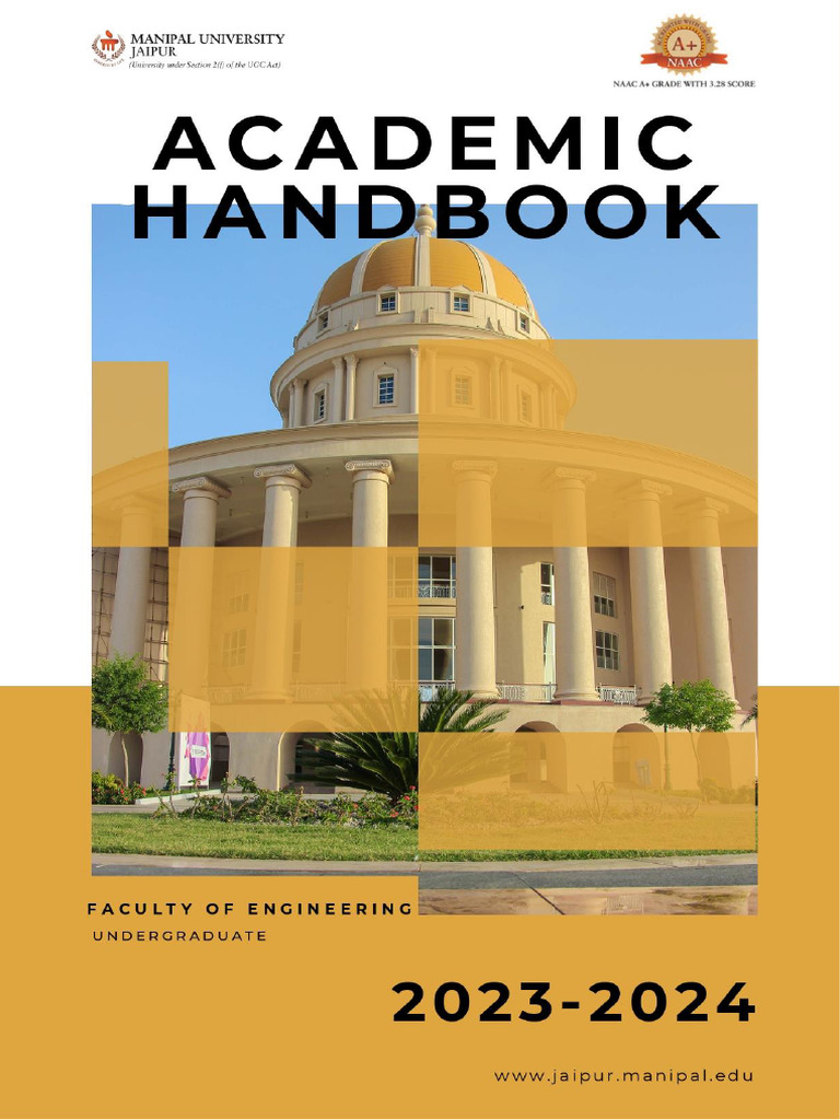 Academic Handbook FoE UG (2023) | PDF | University And College ...
